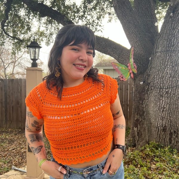 Colosseum Crop PDF Crochet Pattern - Etsy