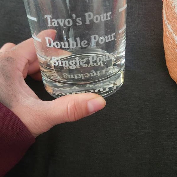 Custom Pour Line Whiskey Glass. Funny Whiskey Glass. Single Pour Double ...