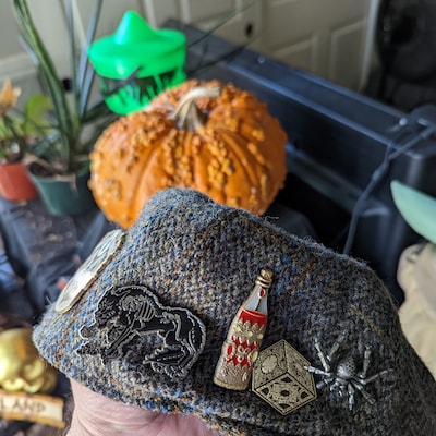 Dead Inside Casket Moving Enamel Pin Cemetery Funeral Mortuary Science ...