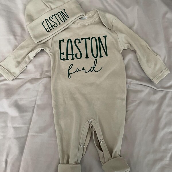 Baby Boy Clothes, Baby Boy Coming Home Outfit, Baby Boy Gift ...