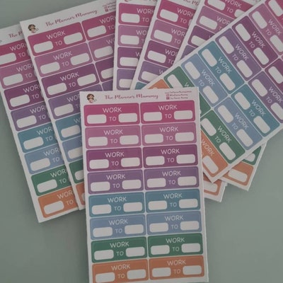 56 X Swimming Lesson Reminder Planner Stickers Swim Organiser Diary - Etsy