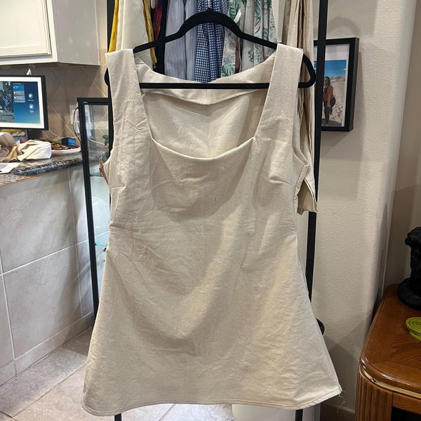 Square Neck Mini Dress Pattern | A Line Mini Dress Pattern | Sewing ...