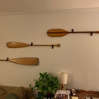 Hand Painted Decorative Canoe Paddles for Wall Decor, Lake House, Cabin ...