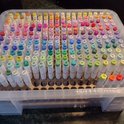 Generic Marker Grid for Cart or by Itself Holds 234 Markers - Etsy