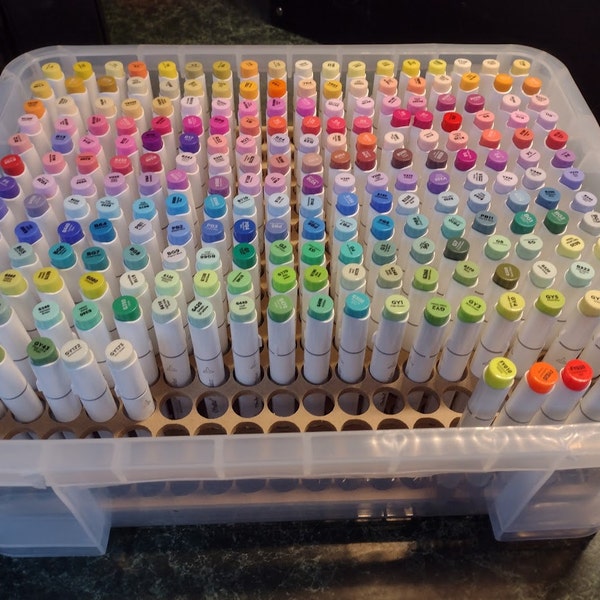 Copic Ciao Marker Grid Storage for Carts - Etsy