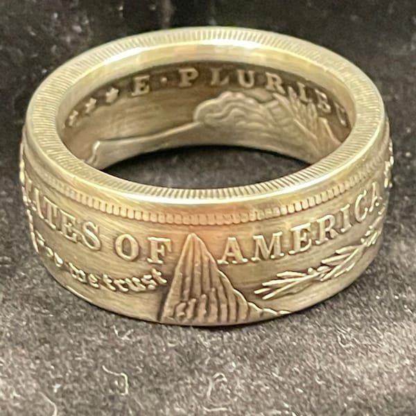 Morgan Silver Dollar Coin Ring - Etsy
