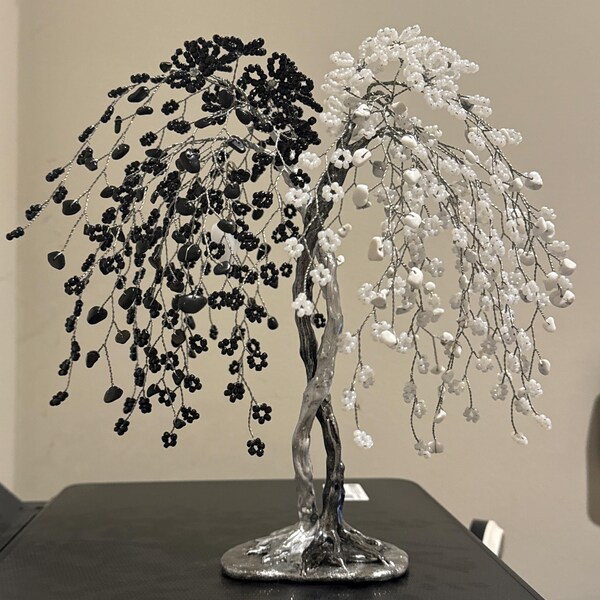 Big Tree Sculpture,beaded Tree of Life,birthday Gift,anniversary Gift ...