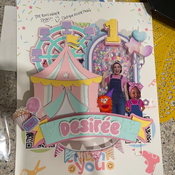 Boy Ms. Rachel Birthday Cake Topper, Song for Littles Cake Topper ...