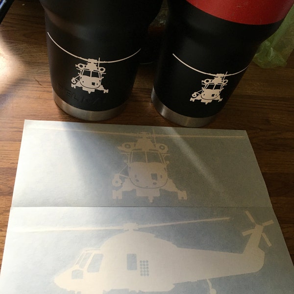 SH-2F [cup Decal] SH-2 Sea Sprite Decal, SH2F Decal, SH2 Sticker ...