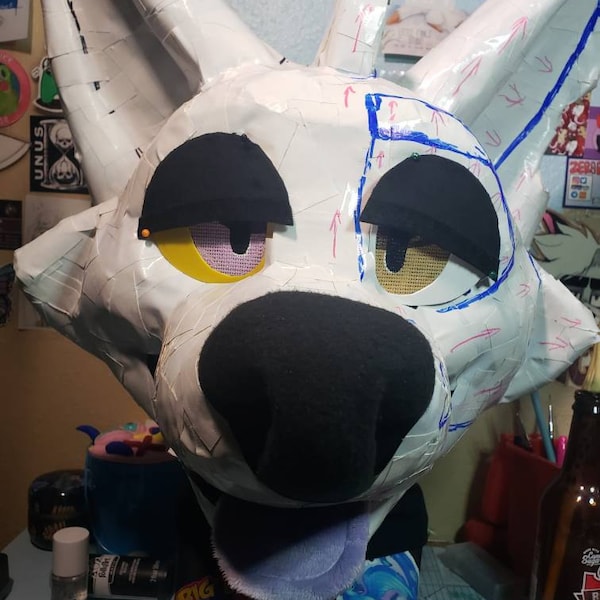 Velcro Fursuit Eyelids (flexible/for 2D Eyes) - Etsy