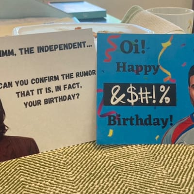 The Office Birthday Card It is Your Birthday - Etsy
