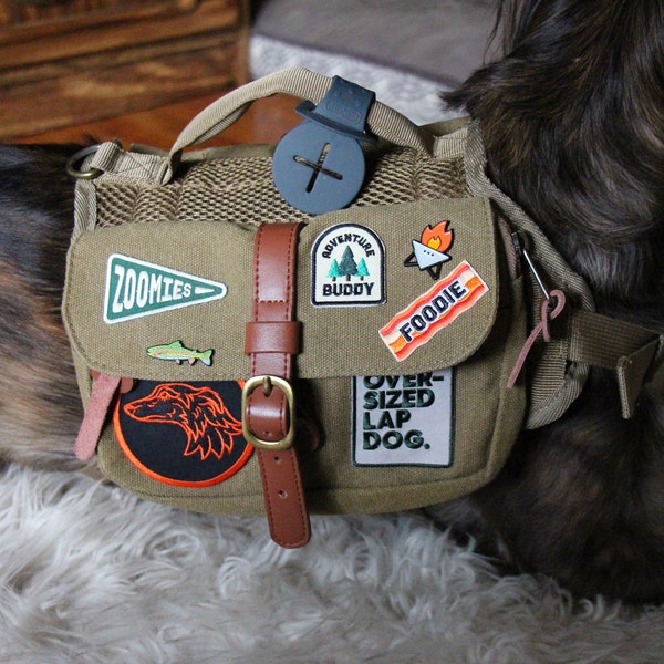 Adventure Buddy Patch for Dogs Iron-on Velcro - Etsy