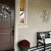 Extra Large Swags for Front Double Doors, Grass and Garland Privacy ...