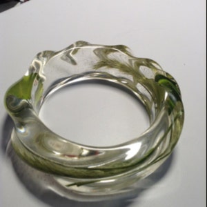 Clear Silicone Mold, Twisted Bangle, Create Your Own Resin Jewelry ...