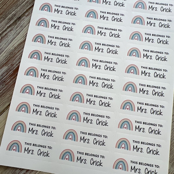 State Return Address Labels Roll, Personalized Labels Roll, Thermal ...