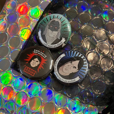 Charles Offdensen CFO 1 Inch Button Pins 5 Types Metalocalypse ...