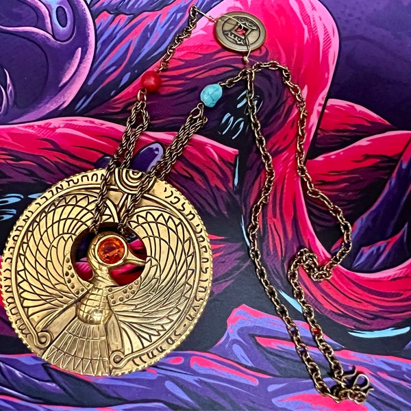 Marion's Necklace From Indiana Jones - for the Headpiece to the Staff ...