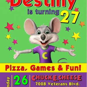 Princess Poppy Girl Birthday Invitation- Digital File- No Instant ...