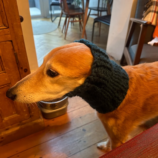 Chunky Knit Snoods | Greyhound | Lurcher | Whippet - Etsy