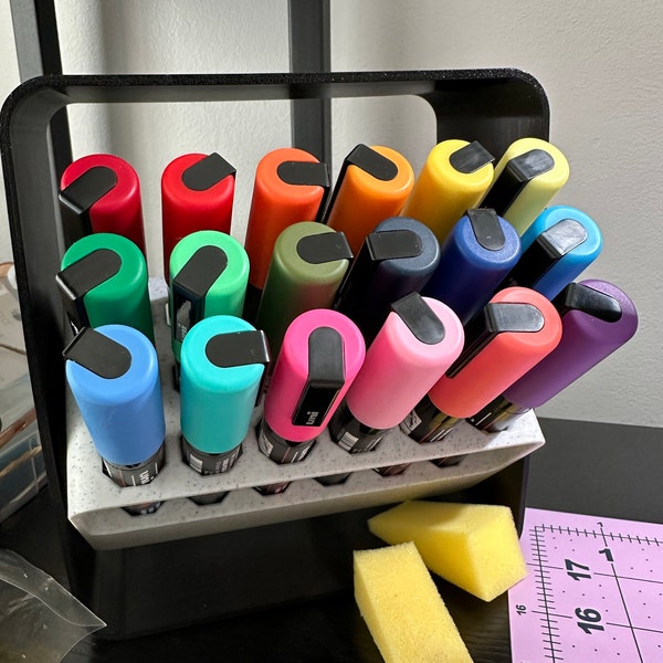 Marker Organizer for POSCA Paint Pens • 1M, 3M, 5M • Personalized Paint ...