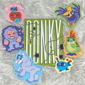 Farli and Asha Stickers Ice Planet Barbarians - Etsy