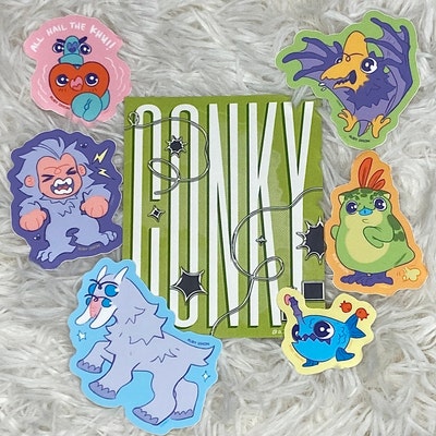 Farli and Asha Stickers Ice Planet Barbarians - Etsy