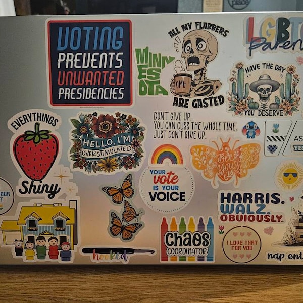 Loon Lake Sticker Wrap, Long Sticker, Mountain Sticker, Forest Sticker ...