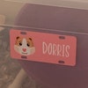 Personalized Hamster Face Name Plate / Name Tag / Small Animal Cage ...