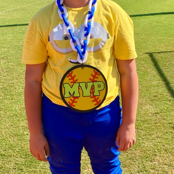 MVP Champs Custom Logo Baseball Softball Chain Logo Swag Turnover ...