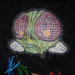 GIANT PATCH the Tall Man 10 Inches Tall Woven Horror Patch, Phantasm ...
