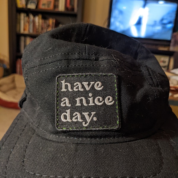 Have a Nice Day Embroidered Patch, Iron on Patch, Retro Patch, Patches ...