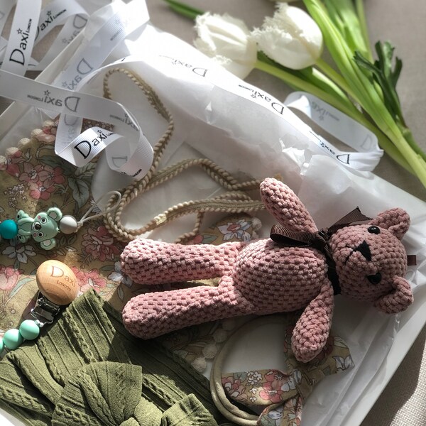 Baby Girl Hamper / Personalised Baby Gift / Baby Shower Gift / Nappy ...