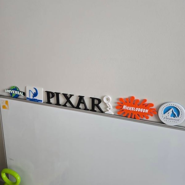 TVOKIDS Lowercase Alphabet 3D Printed Letters Logo 3D Printing Custom ...