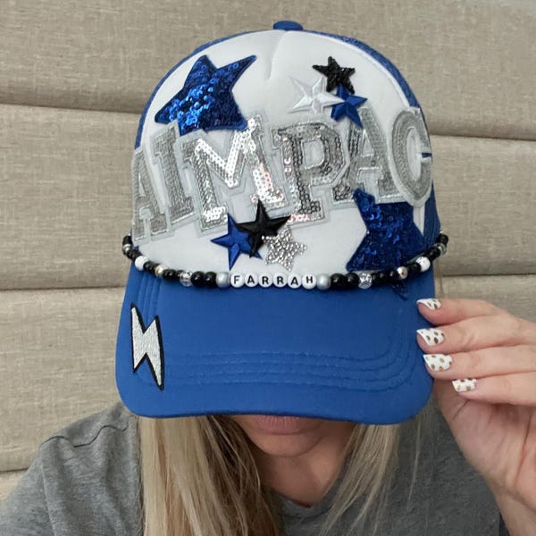 Halloween Trucker Hat With Patches, Custom Hat for Women, Trick or ...