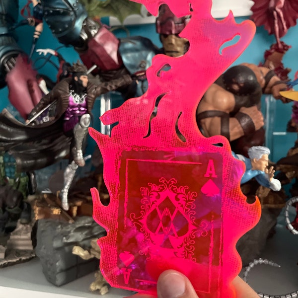 Gambit Light up Kinetic Energy Card Prop DLX/LTE - Etsy