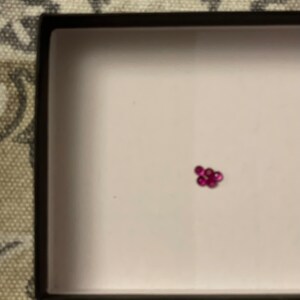 8 Loose Natural Red Ruby Square Gems 1.8mm - Etsy