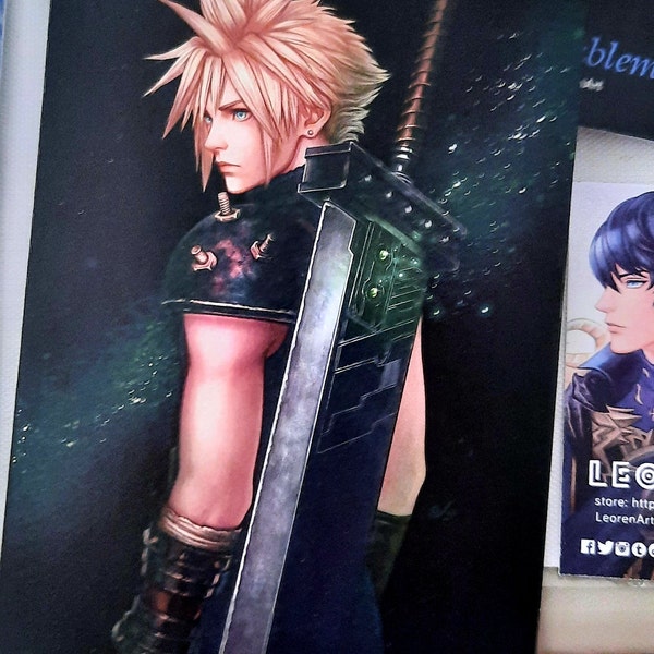 Final Fantasy VII Remake / FF7R - Art Print / Poster - Etsy