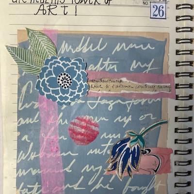 Letters and Numbers Digital Paper Pack, Collage Paper, Grunge Digital ...