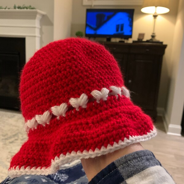 Crochet PATTERN - the Topeka Brimmed Hat Pattern (18" Doll Size, Baby ...