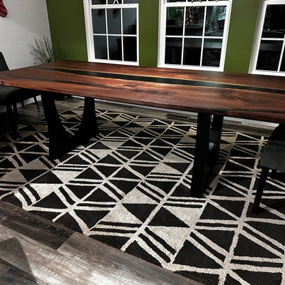 Steel Table Legs Unique Modern Shape for Rustic or Industrial Home Deco ...