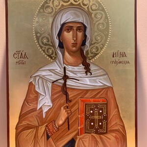 St. Veronica Icon Orthodox Icon Handmade Original Artwork - Etsy