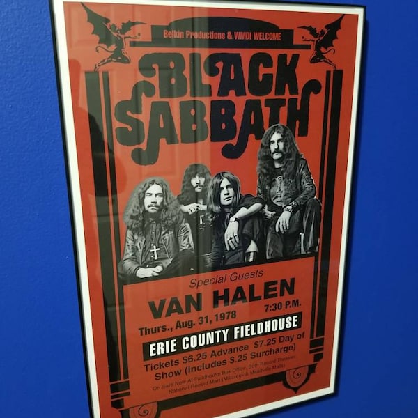 REO Speedwagon 1977 Concert Poster, Erie County Fieldhouse, Erie PA - Etsy