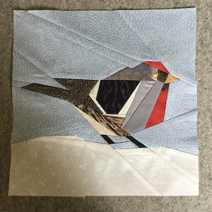 Blue Jay Paper Piecing Pattern - Etsy
