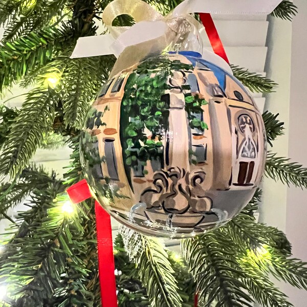 Milan Hand Painted Ornament, Souvenir of Your Favorite City on ...