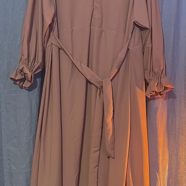 Premium Saudi Men's Jubba Thobe - Sultan Raza Fabric, Elegant Eid ...