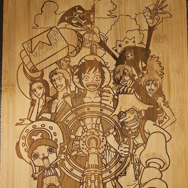 Anime Cutting Board - Etsy