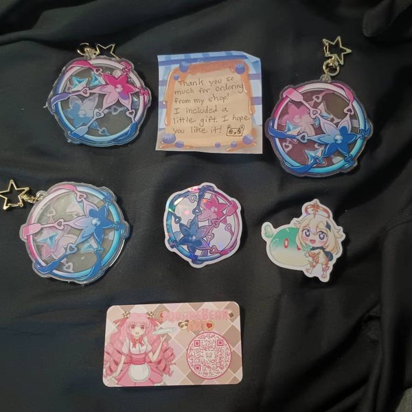 Shaker Charm- Sushi Cat Bento Box- Double-sided Acrylic Shaker Charm ...