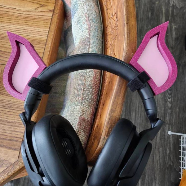 Gothic Witch Moon Crown and Demon HORNS for Headphones, Crescent Moon ...