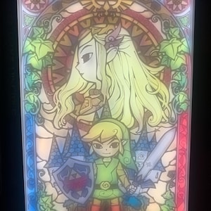 Princess Peach 3d Illuminated Shadow Box Video Game Art Decor Princess ...