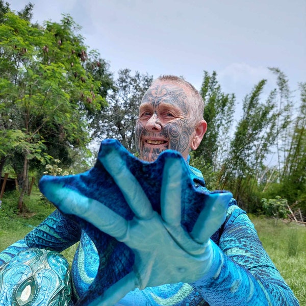 Madetoorder - Male Species Bodysuit-alien, Lizard, Reptile Costume - Etsy